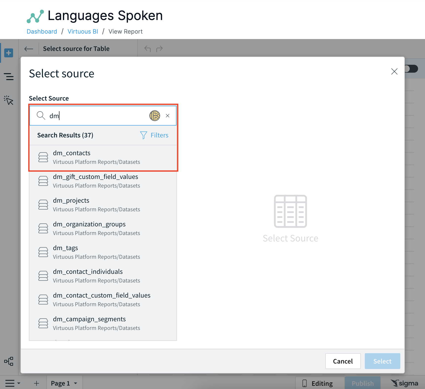 How Do I Include Custom Fields In Virtuous Bi Data Sets Virtuous