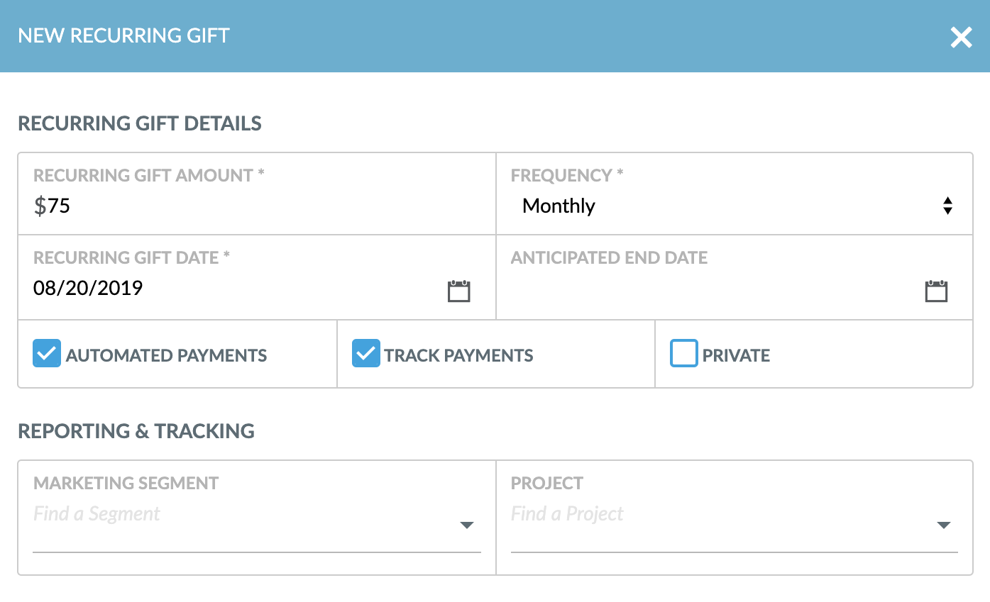 What are Recurring Gifts? – Virtuous