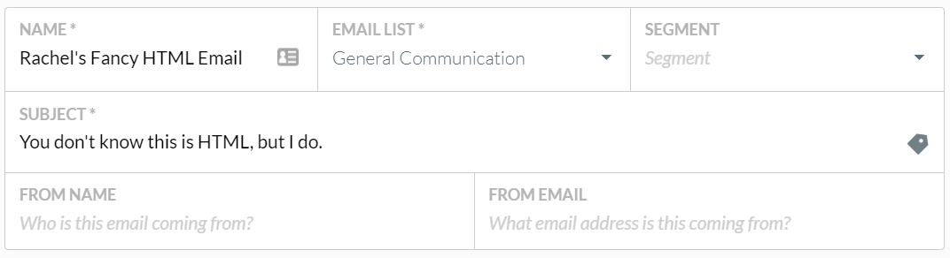 How Do I Create an Email with the HTML Editor? – Virtuous