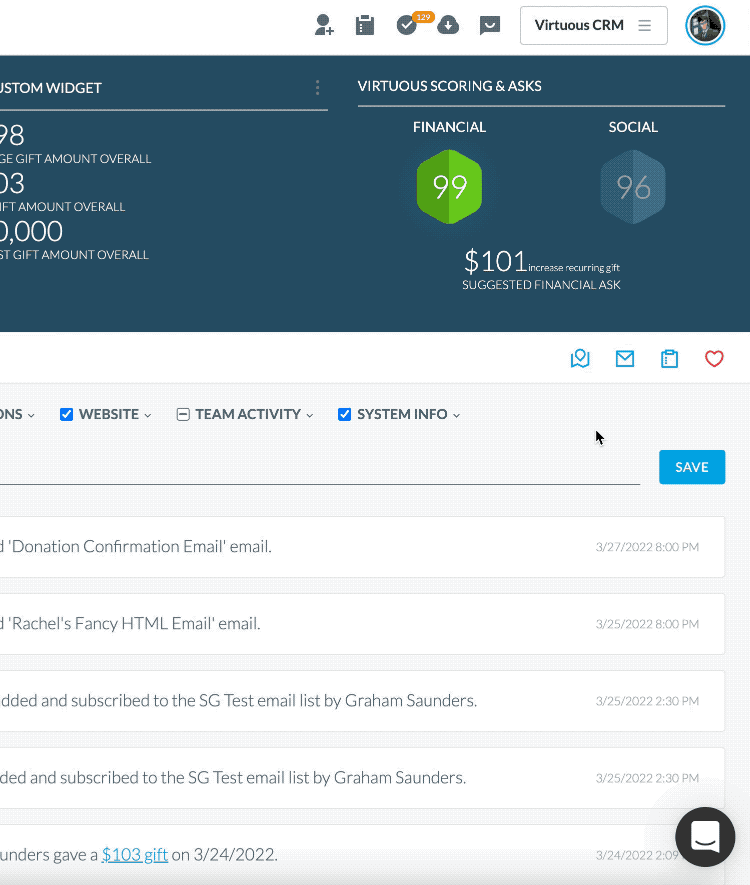 How Do I Send An Email Using A Personalized Email Template Virtuous